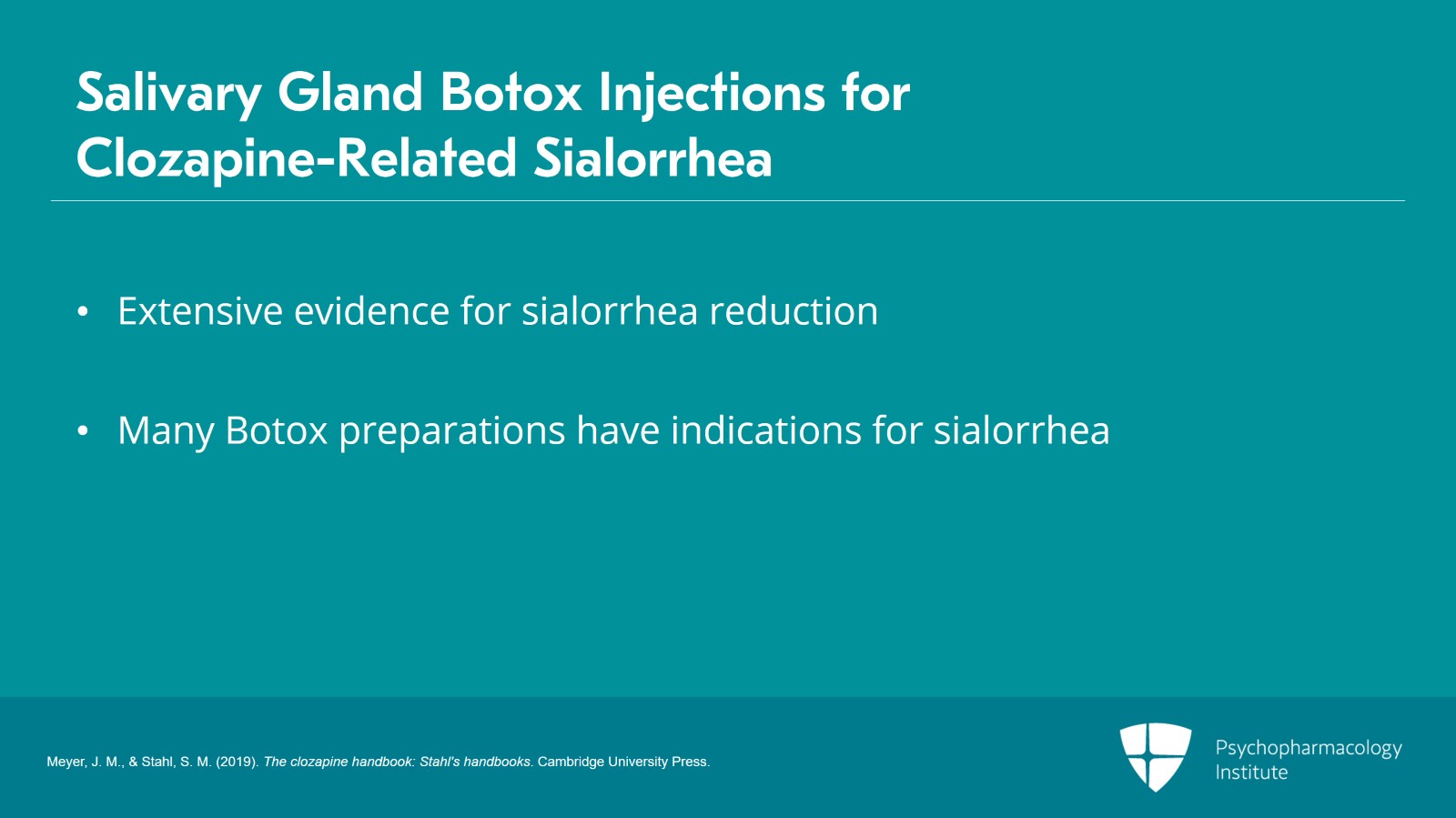 Managing Clozapine-Related Sialorrhea | Psychopharmacology Institute